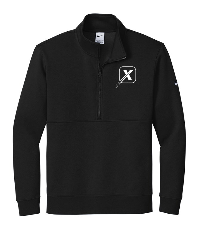 Men's Nike Club Fleece Sleeve Swoosh 1/2-Zip | 1218 Graphics by RICH&CO